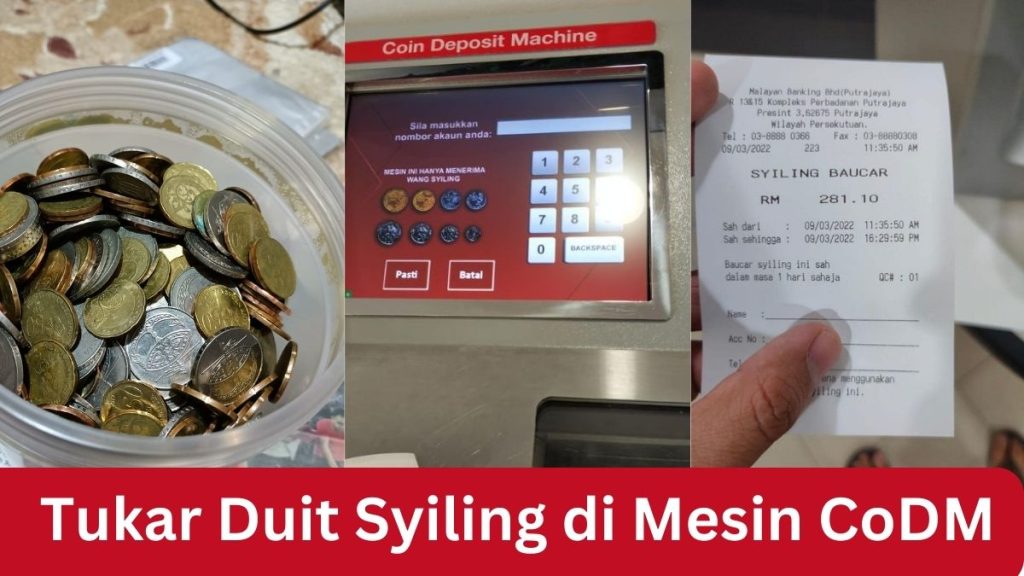 Lokasi Mesin Tukar Duit Syiling Mengikut Bank Di Setiap Negeri