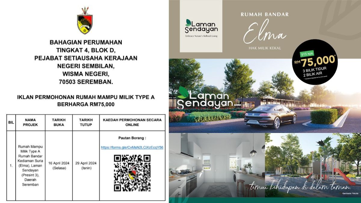 Rumah Mampu Milik, Laman Sendayan (Presint 3), Seremban