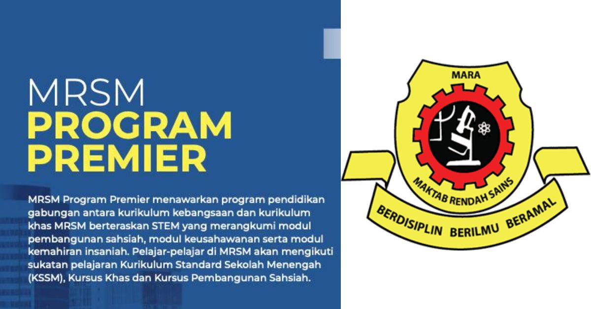 MRSM Premier: Syarat Kemasukan, Lokasi dan Kemudahan