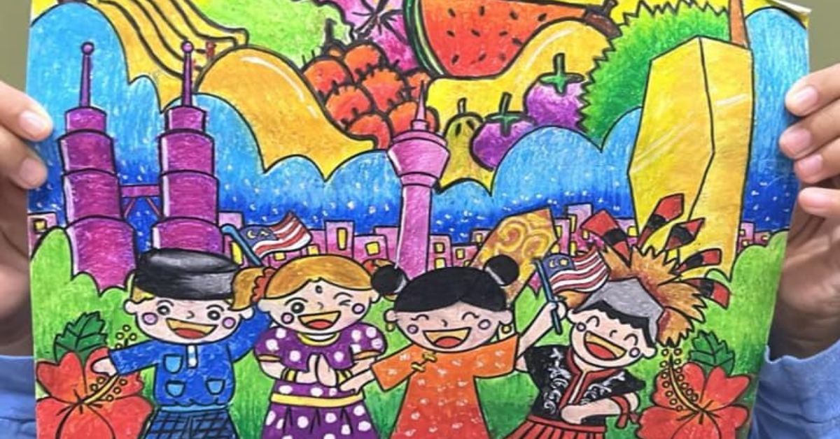 Mewarna Merdeka 2024: Poster & Template Malaysia Madani