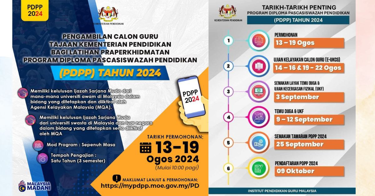 PDPP IPG 2024: Program Diploma Pascasiswazah Pendidikan
